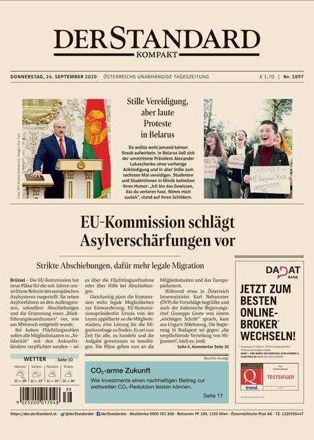DER STANDARD Kompakt - 2020-09-24