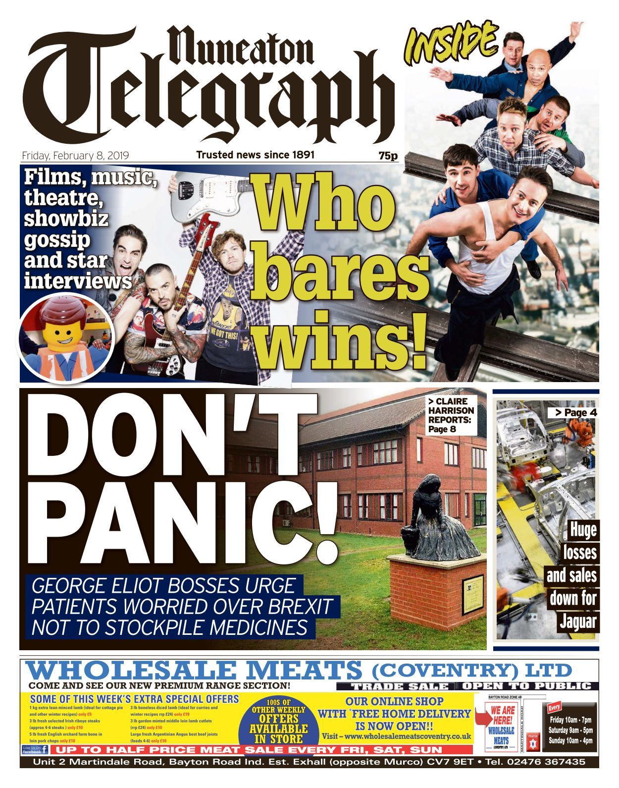 Nuneaton Telegraph - 2019-02-08