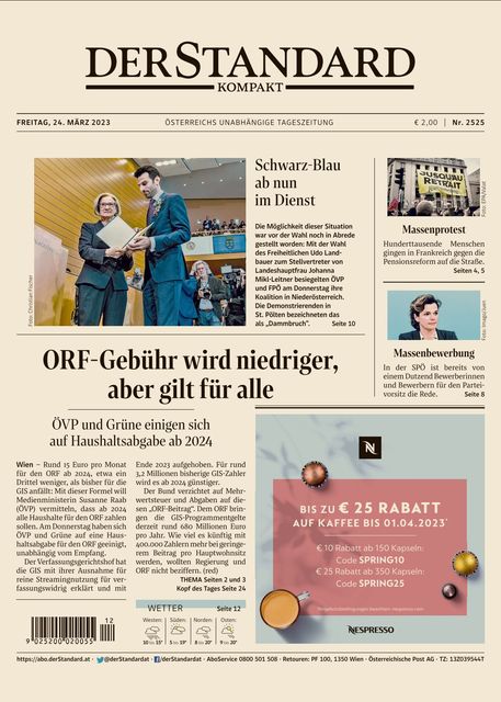 DER STANDARD Kompakt - 2023-03-24
