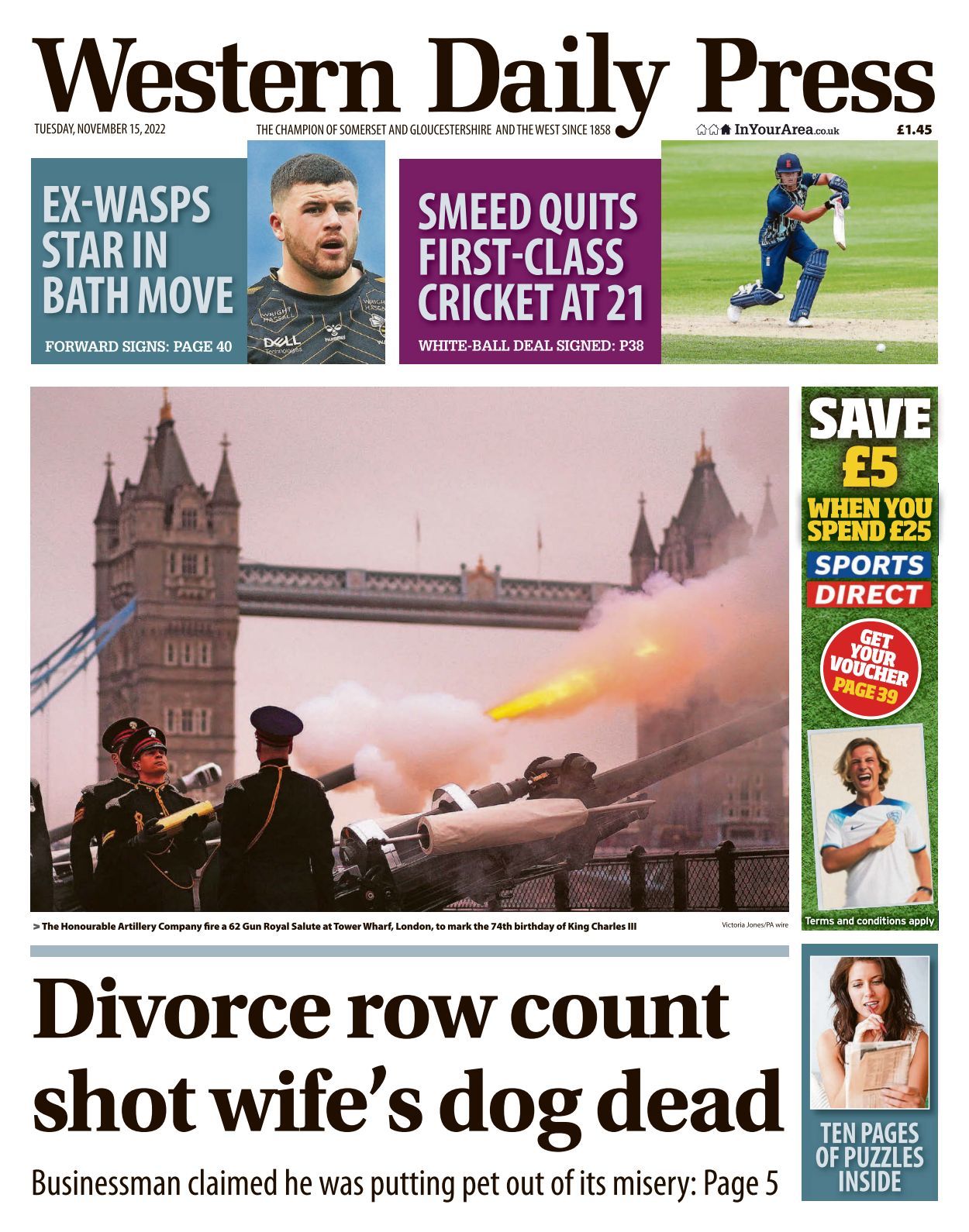 Western Daily Press - 2022-11-15
