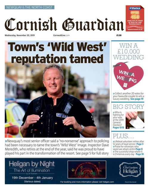 Cornish Guardian Newquay - 2019-11-20