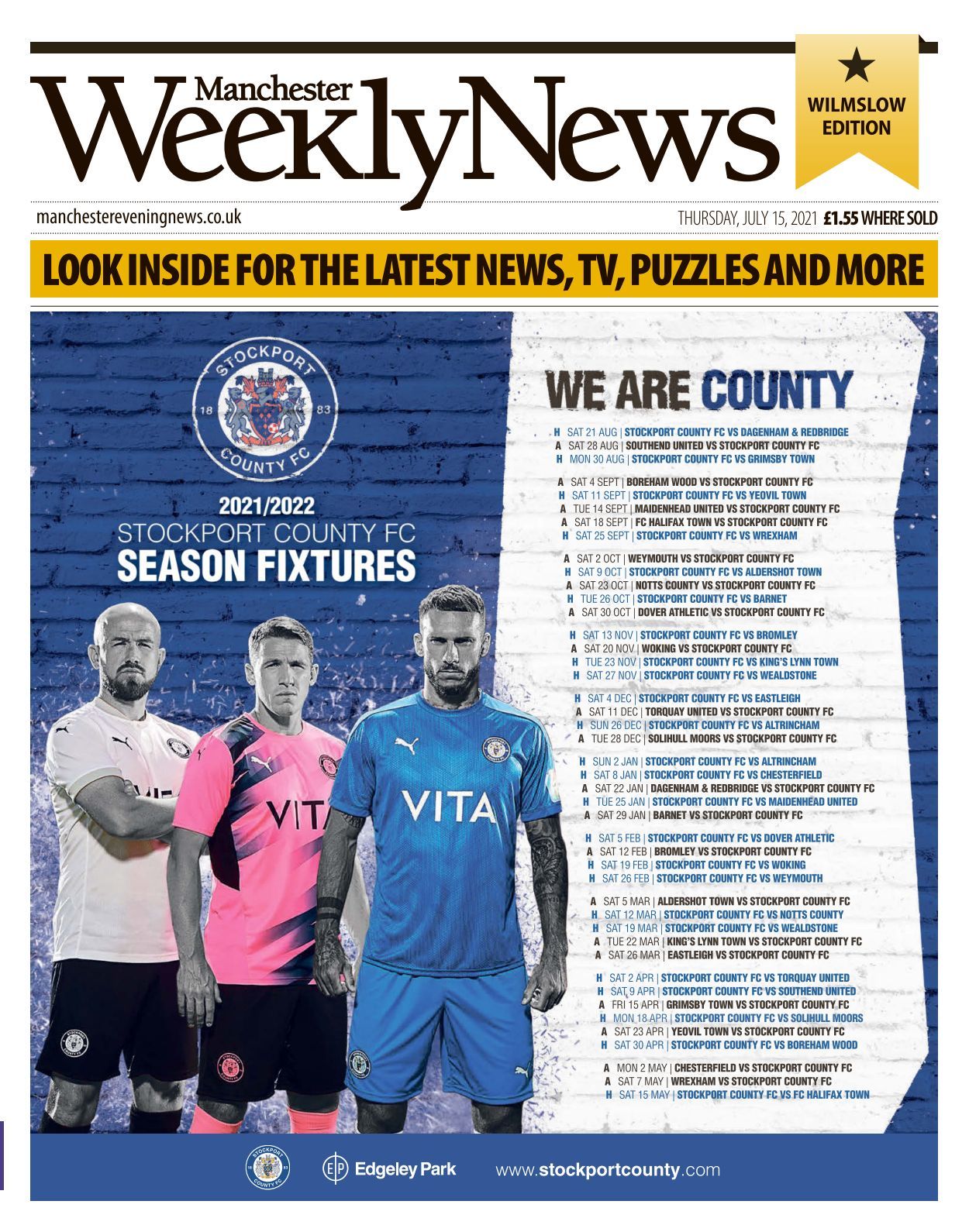 Manchester Weekly News Wilmslow - 2021-07-15