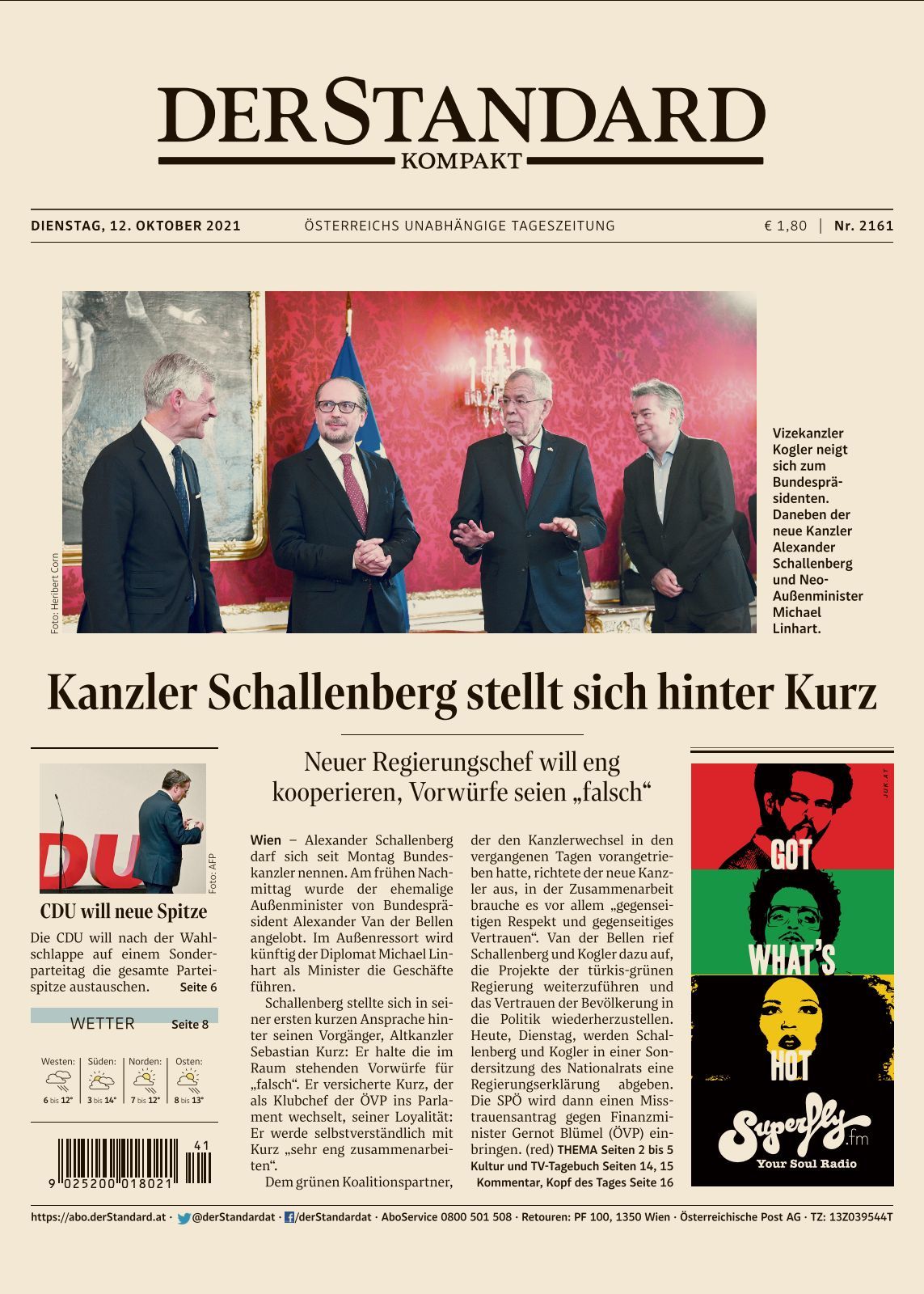DER STANDARD Kompakt - 2021-10-12