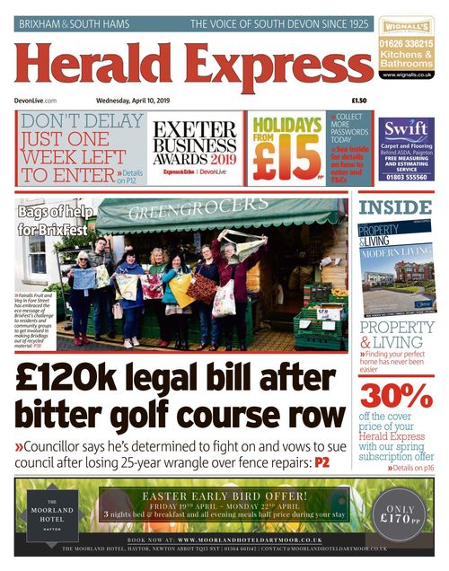 Herald Express Brixham - 2019-04-10
