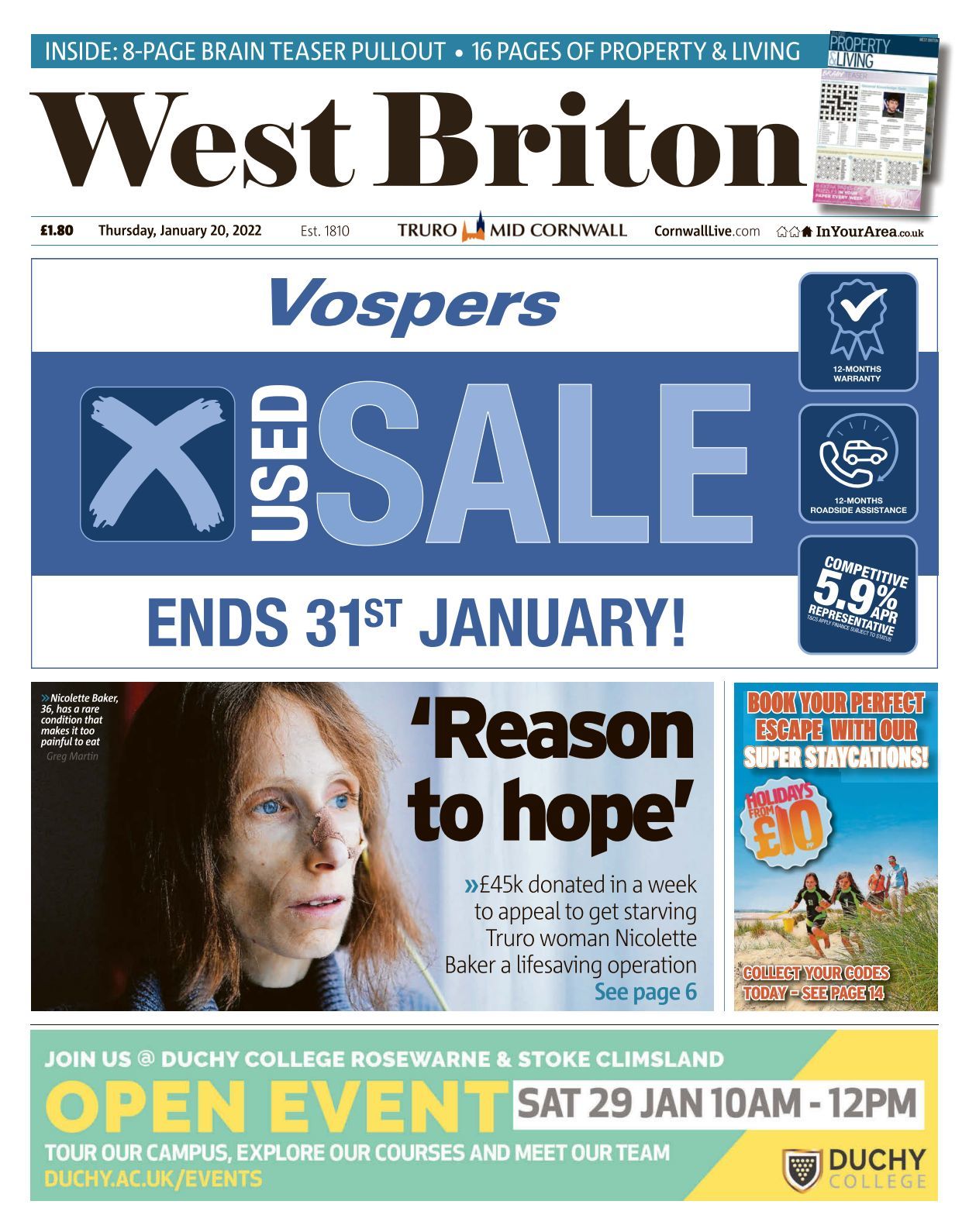West Briton Truro - 2022-01-20