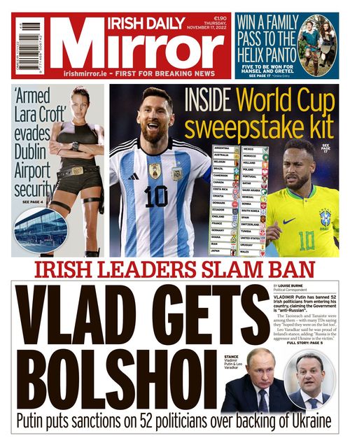 Irish Daily Mirror - 2022-11-17