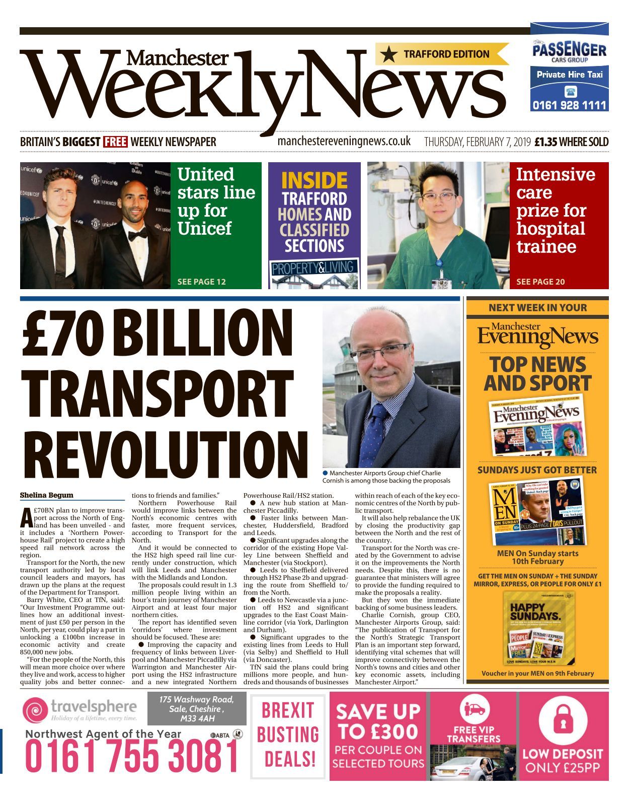 Manchester Weekly News Trafford - 2019-02-07