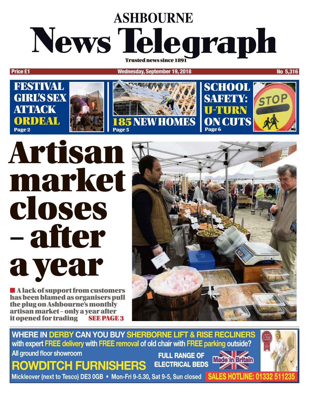 Ashbourne News Telegraph - 2018-09-19