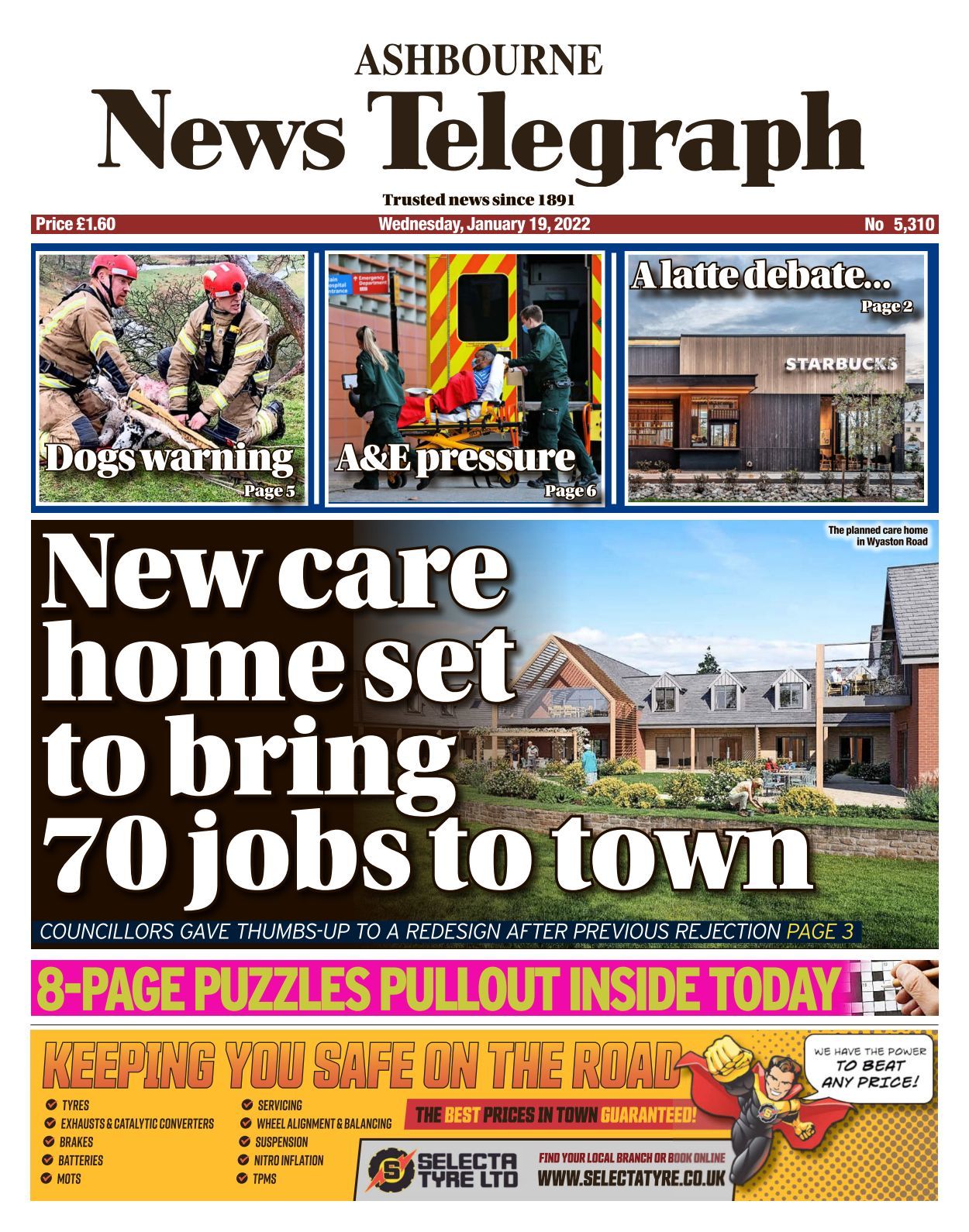 Ashbourne News Telegraph - 2022-01-19