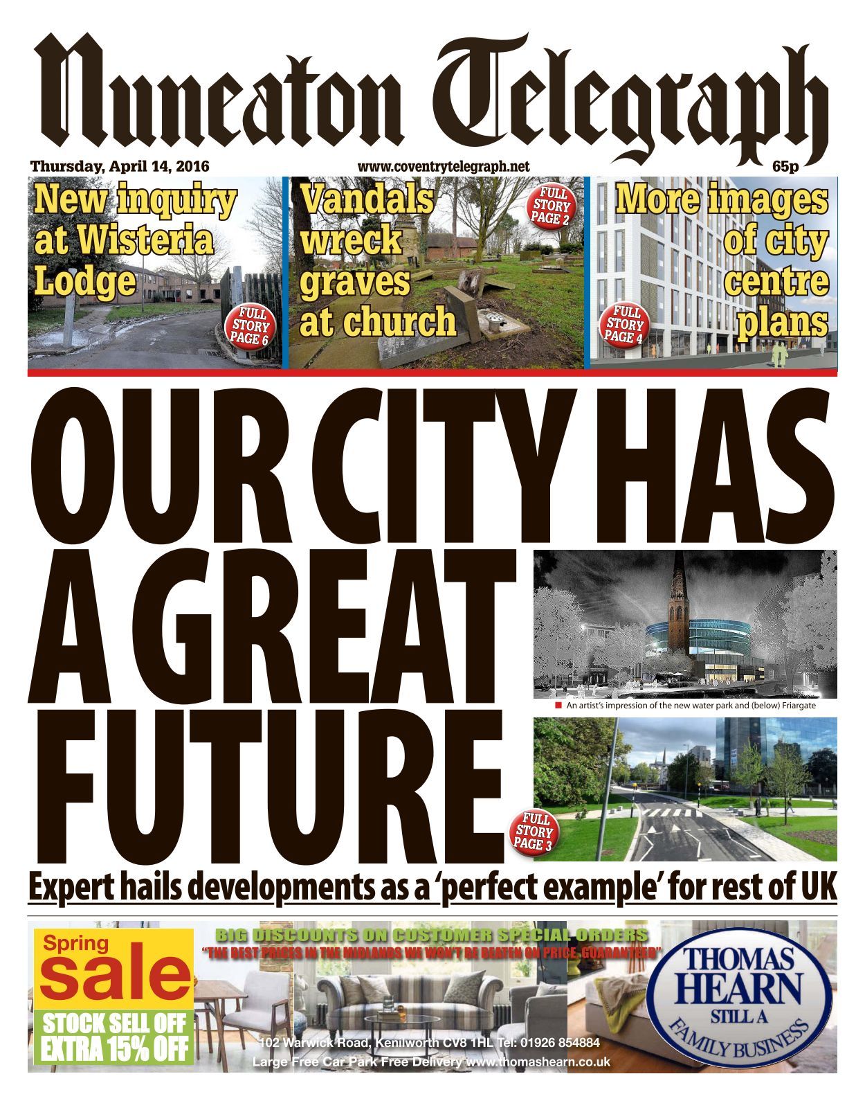 Nuneaton Telegraph - 2016-04-14