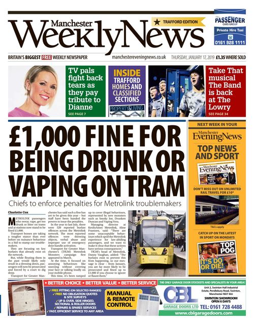 Manchester Weekly News Trafford - 2019-01-17