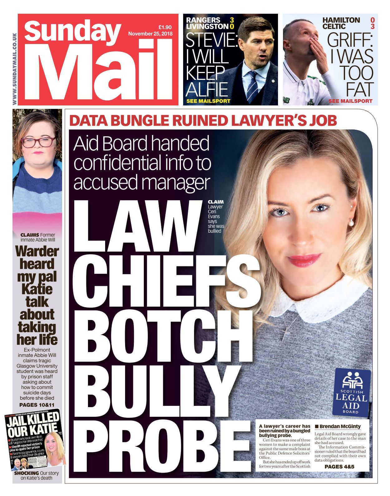 Sunday Mail - 2018-11-25