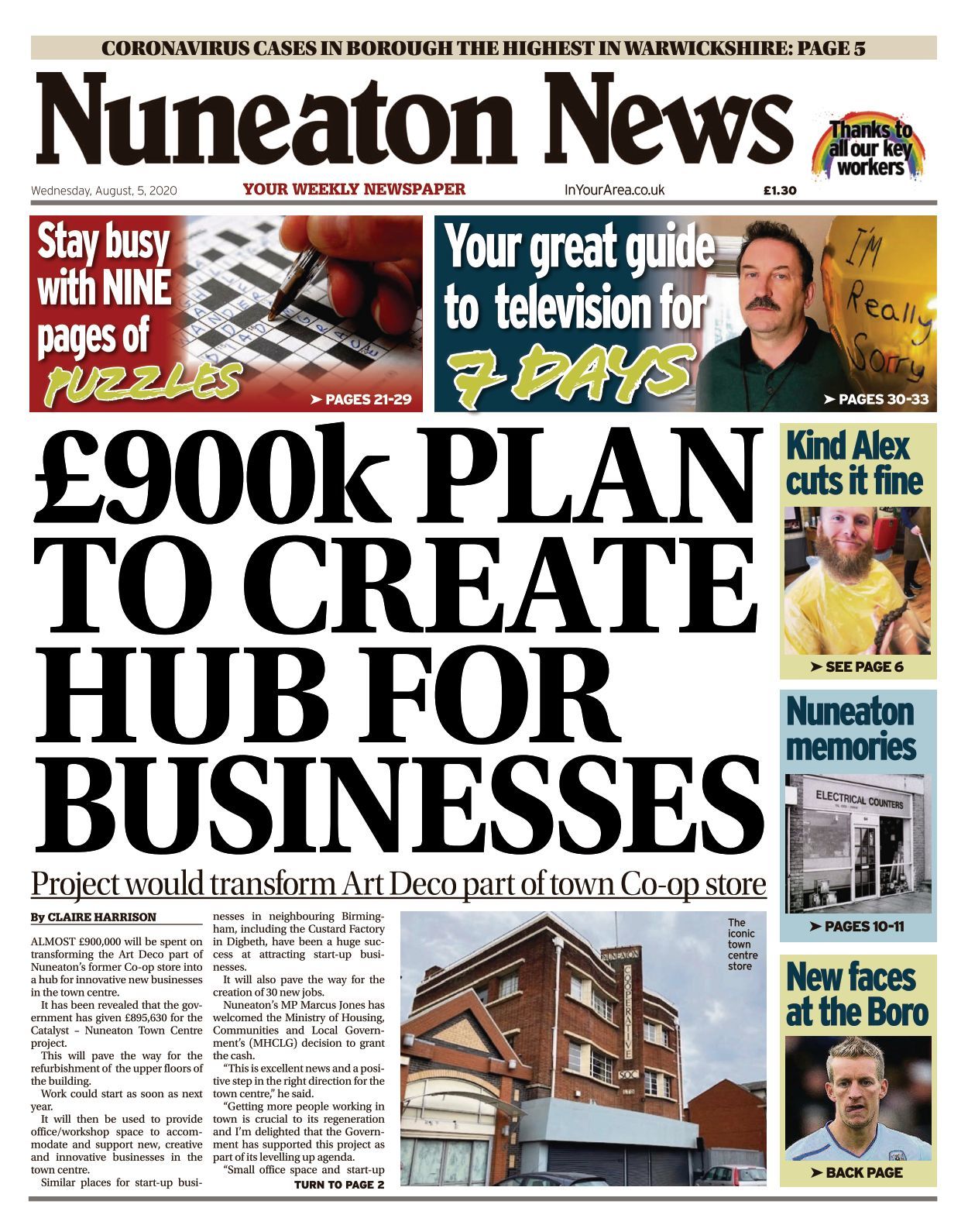 Nuneaton News - 2020-08-05