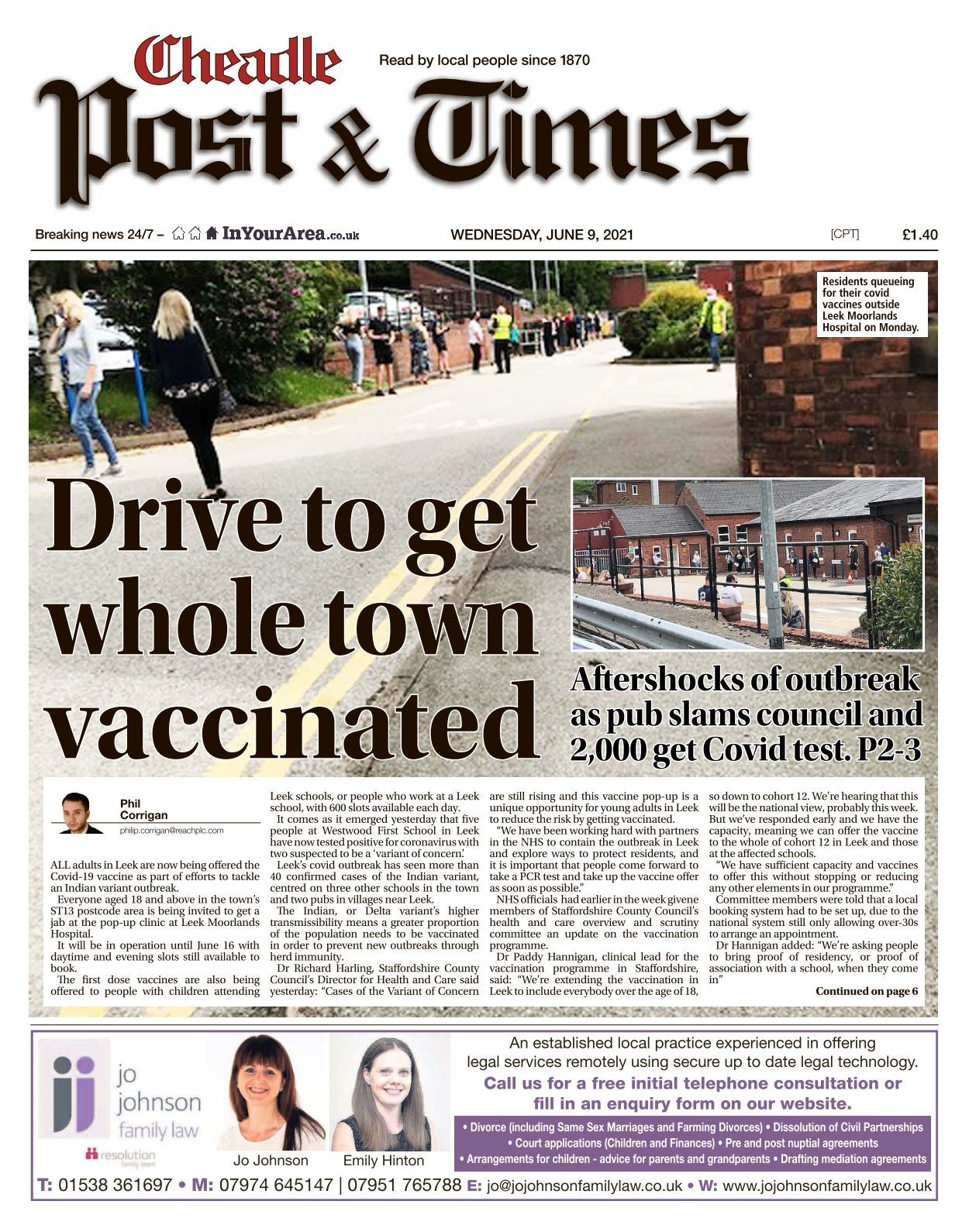 Cheadle Post And Times - 2021-06-09