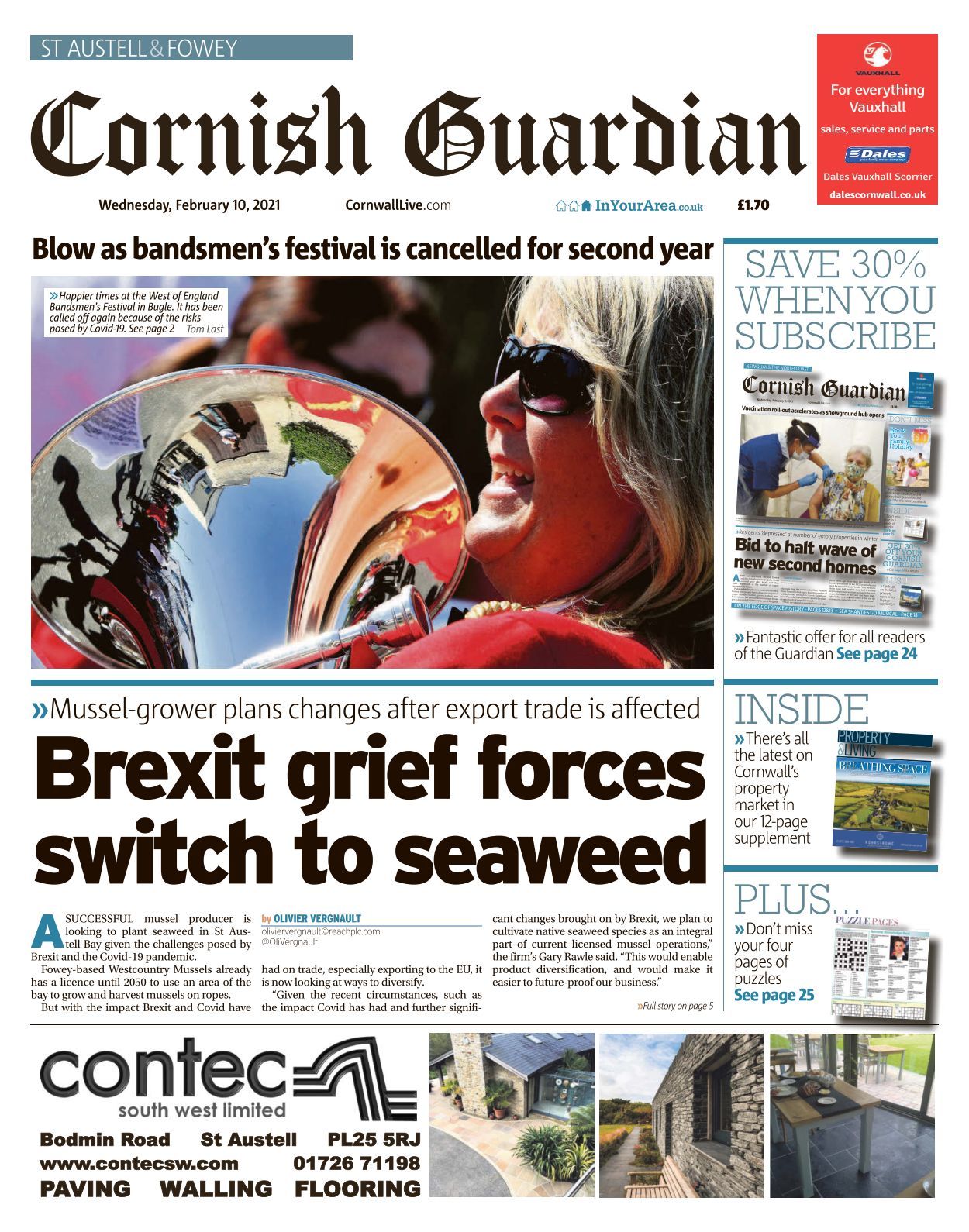 Cornish Guardian St Austell - 2021-02-10