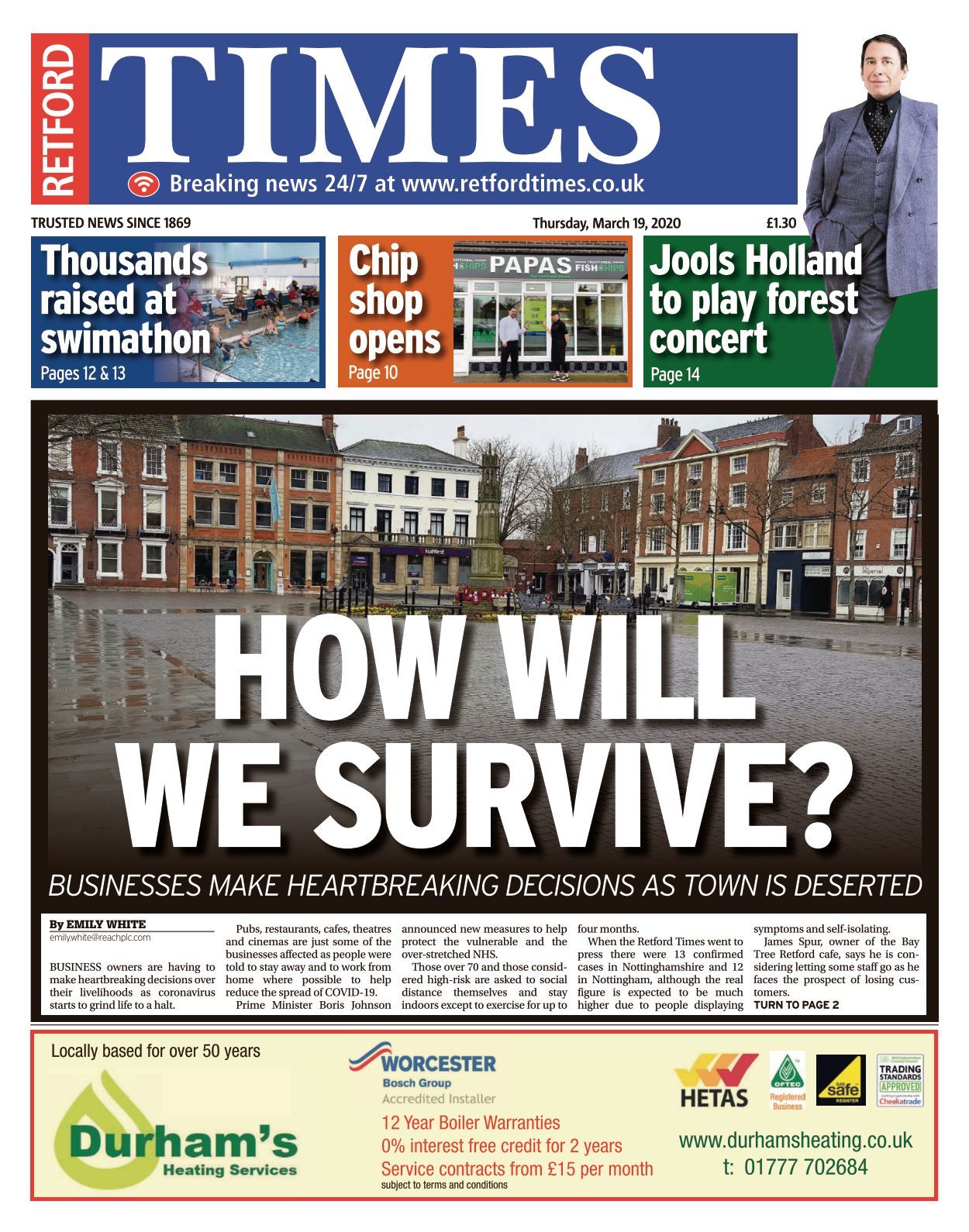 Retford Times - 2020-03-19