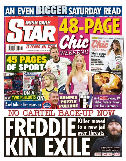 Irish Daily Star - 2021-10-16