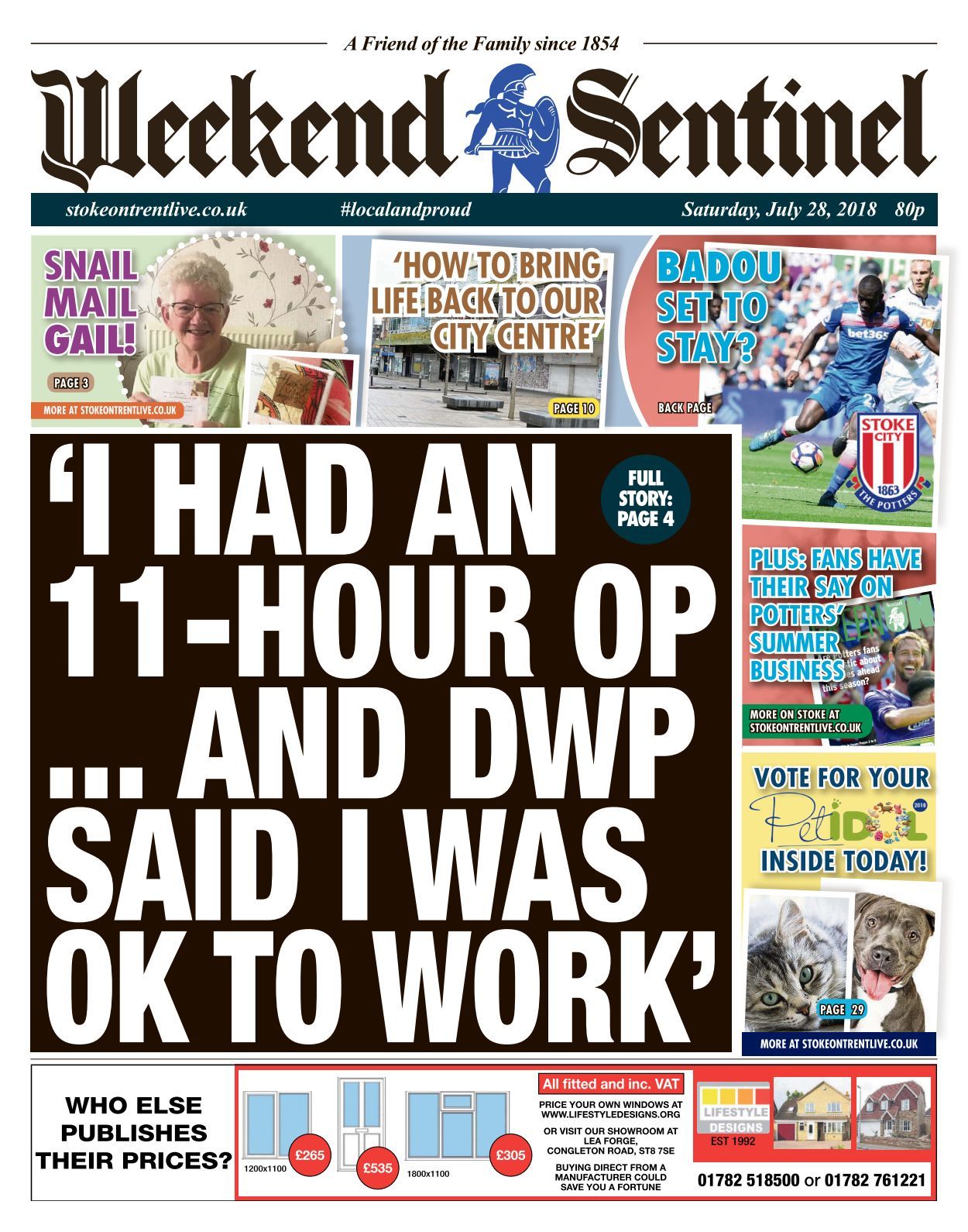 Stoke Sentinel - 2018-07-28