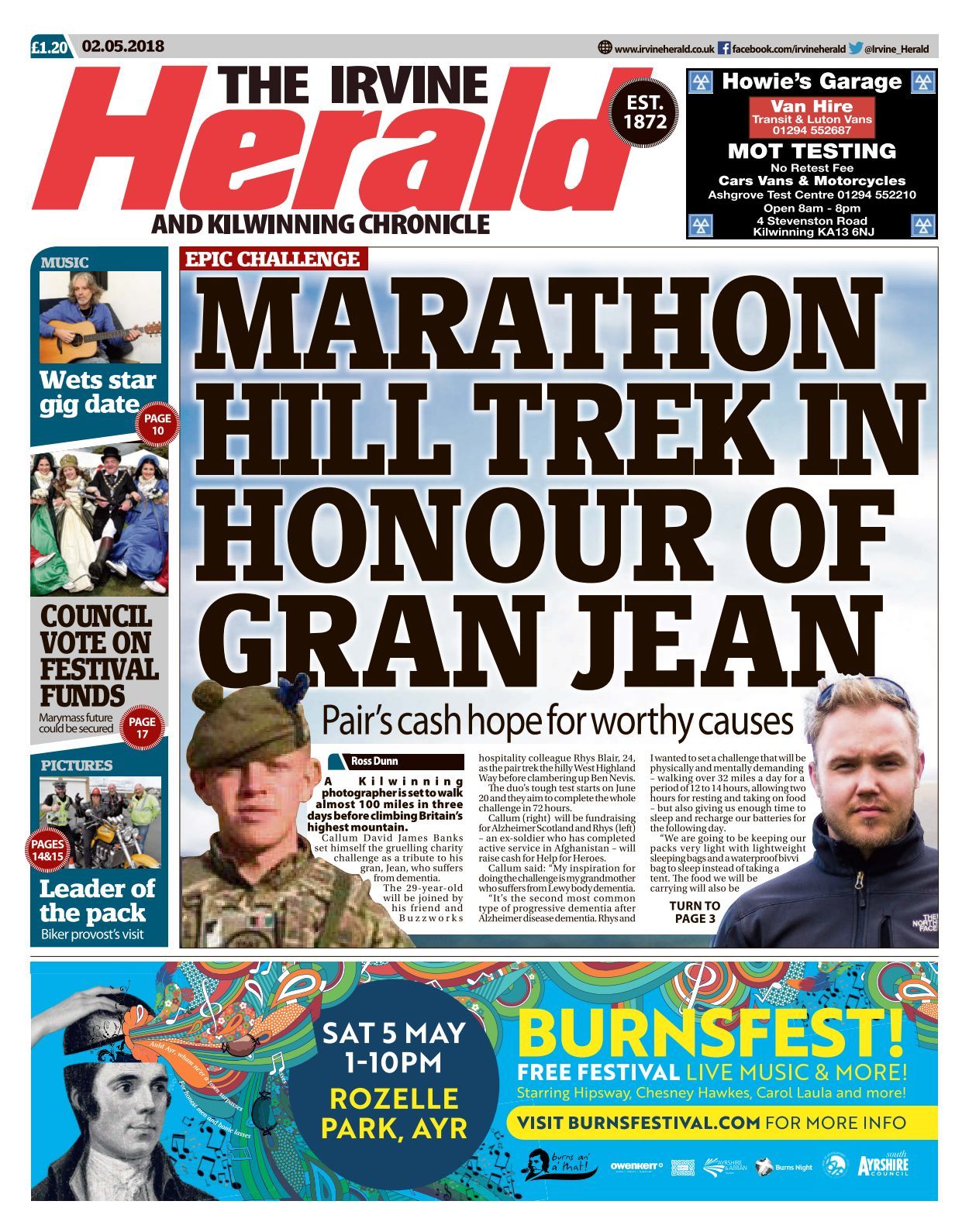 Irvine Herald - 2018-05-02