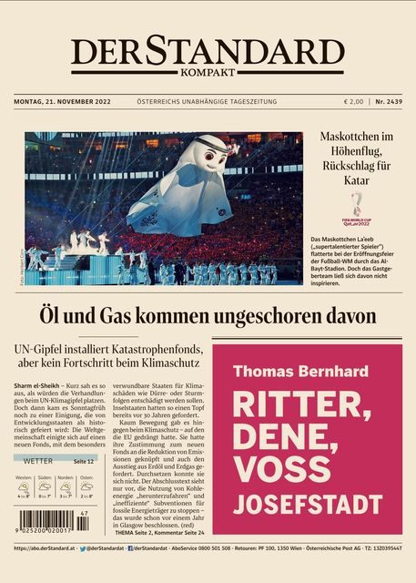 DER STANDARD Kompakt - 2022-11-21