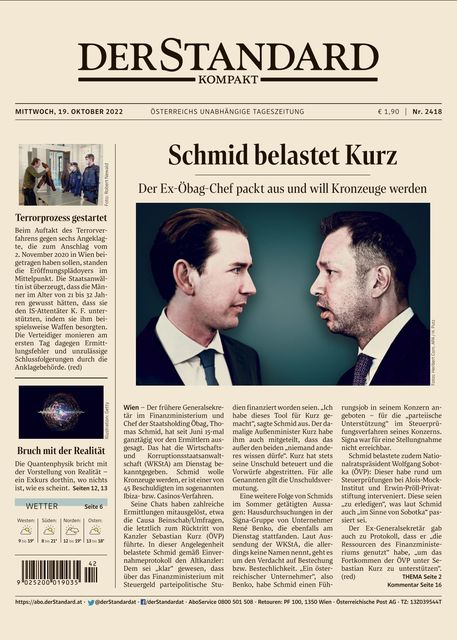 DER STANDARD Kompakt Zeitung online lesen » YUMPU