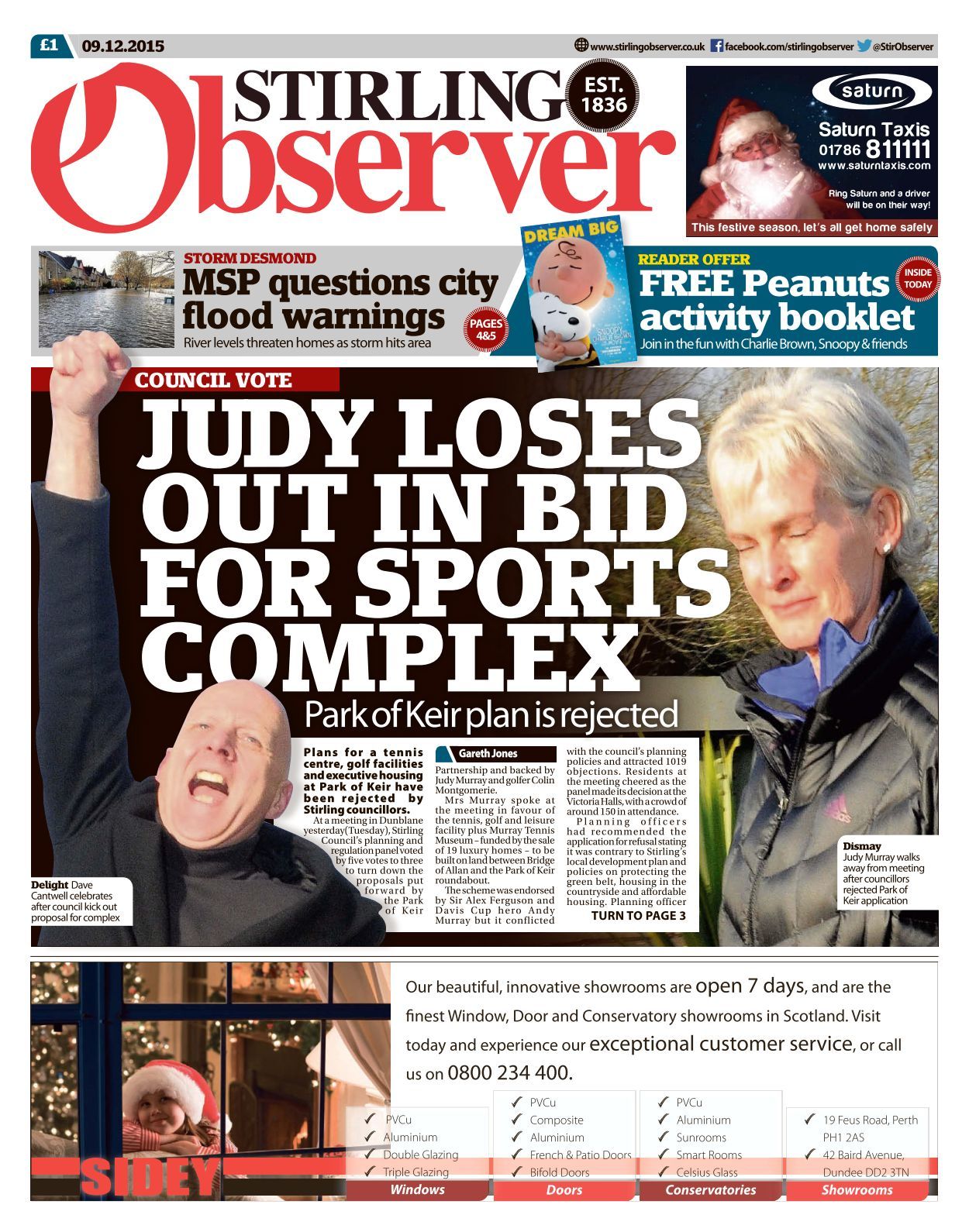Stirling Observer - 2015-12-09