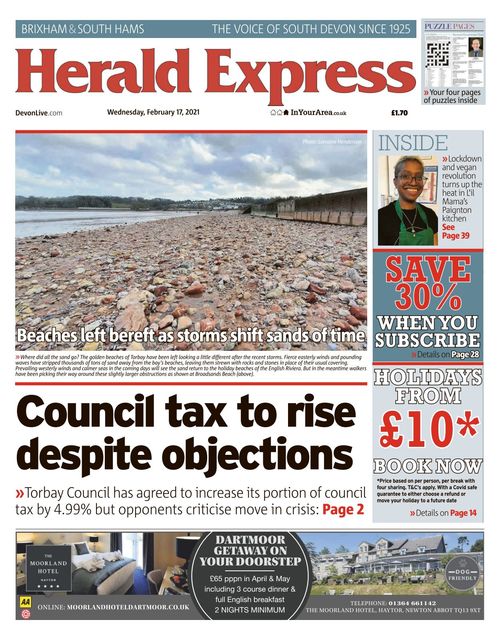Herald Express Brixham - 2021-02-17