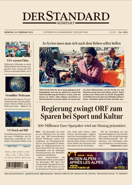DER STANDARD Kompakt - 2023-02-20