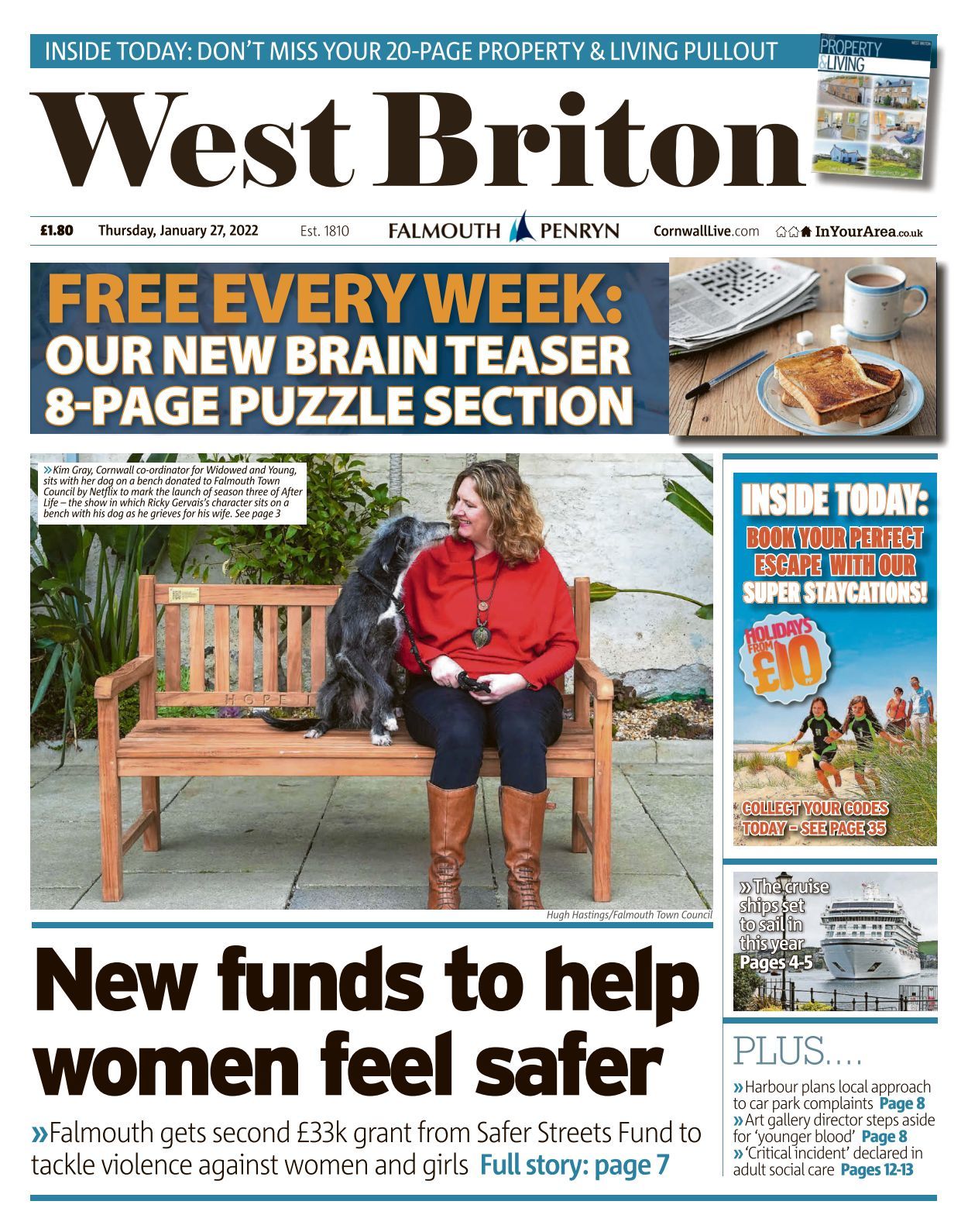 West Briton Falmouth - 2022-01-27