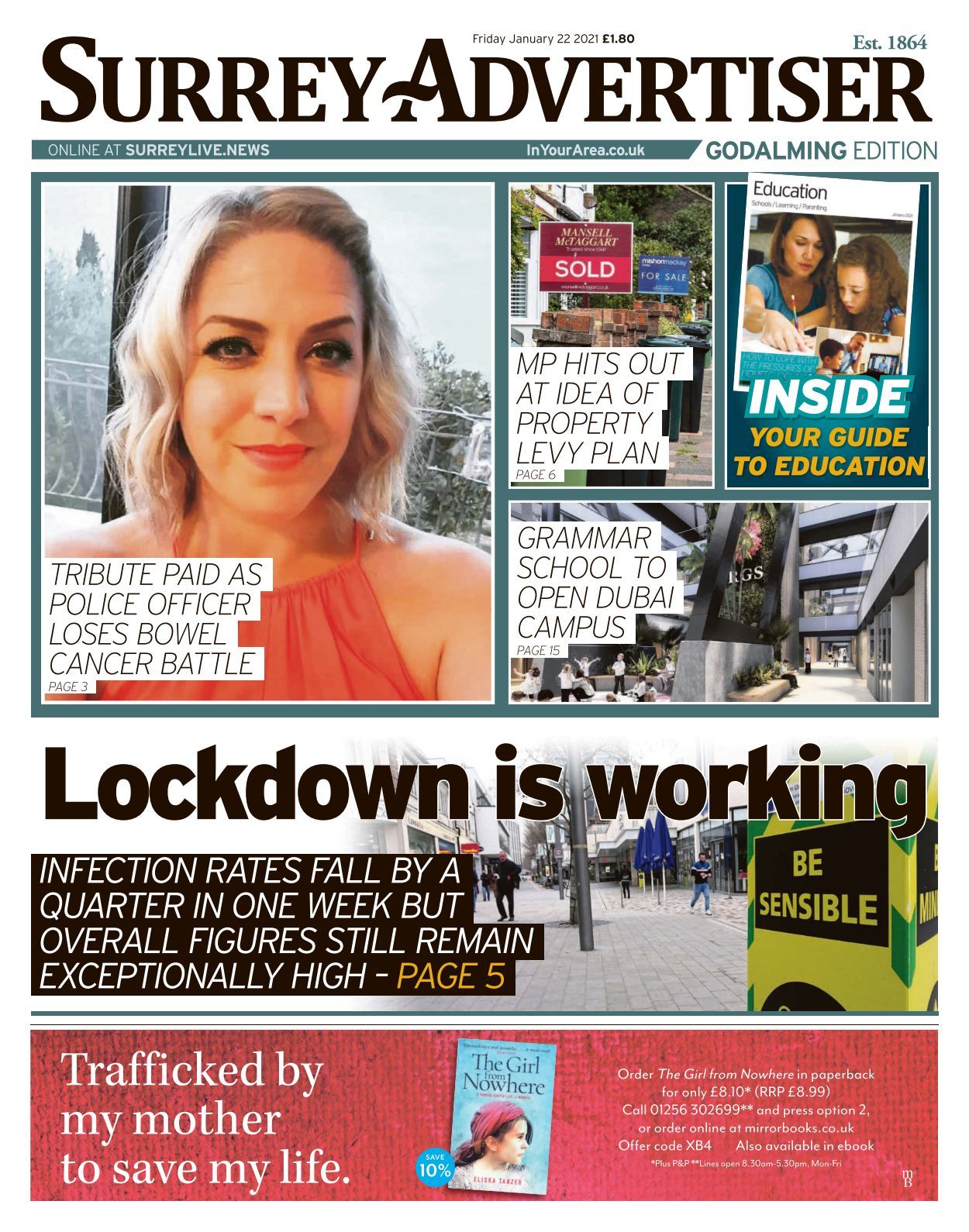 Surrey Advertiser Godalming - 2021-01-22