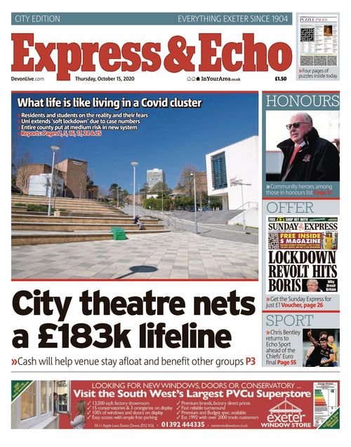 Exeter Express And Echo - 2020-10-15