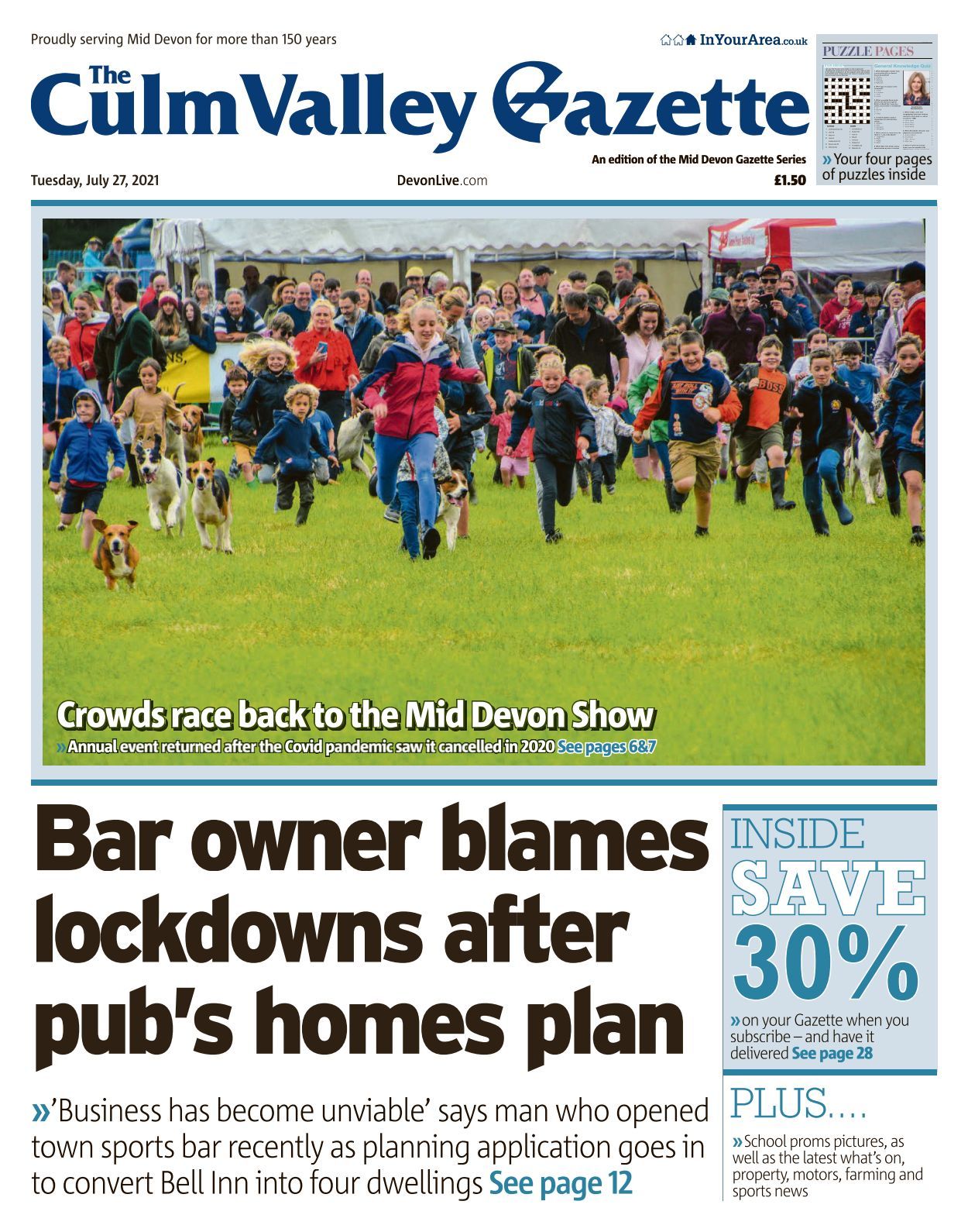 Culm Valley Gazette - 2021-07-27