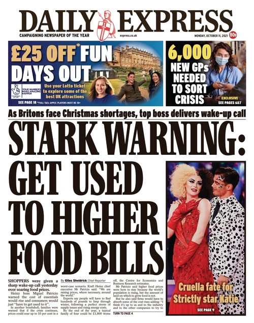 Daily Express - 2021-10-11