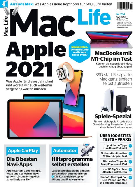 Mac Life - Ausgabe 02/2021
