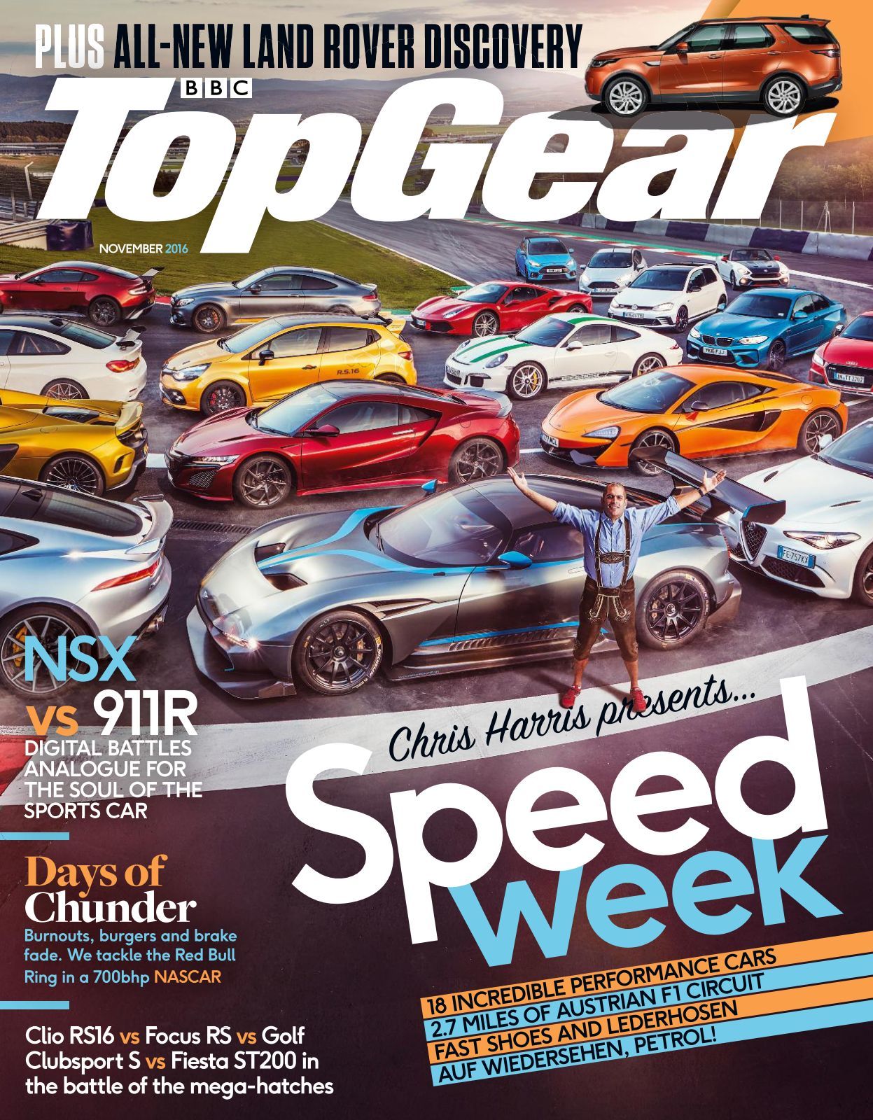 BBC Top Gear Magazine - issue 11/2016
