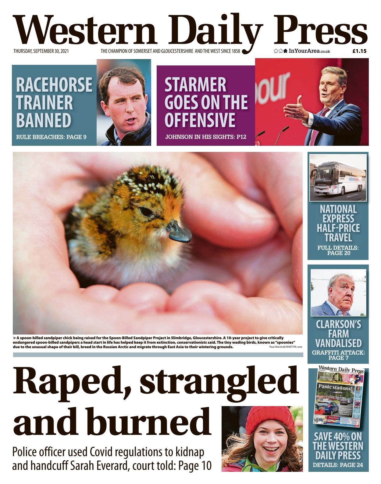 Western Daily Press - 2021-09-30