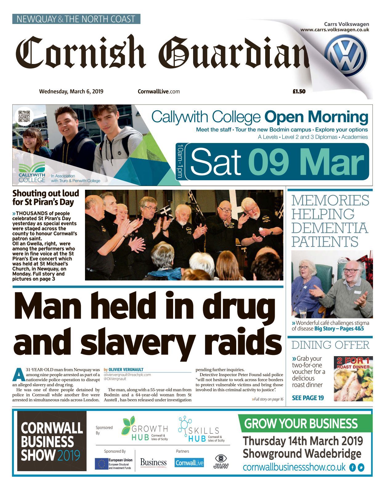 Cornish Guardian Newquay - 2019-03-06