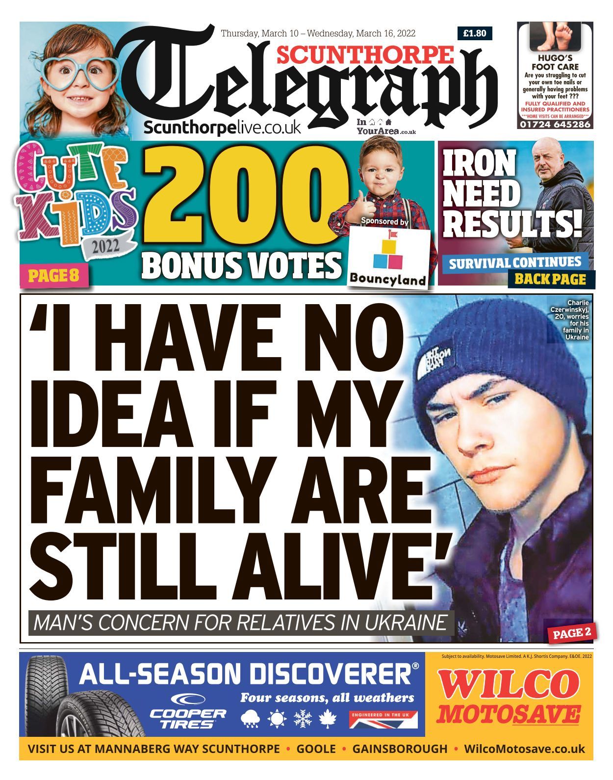 Scunthorpe Telegraph - 2022-03-10