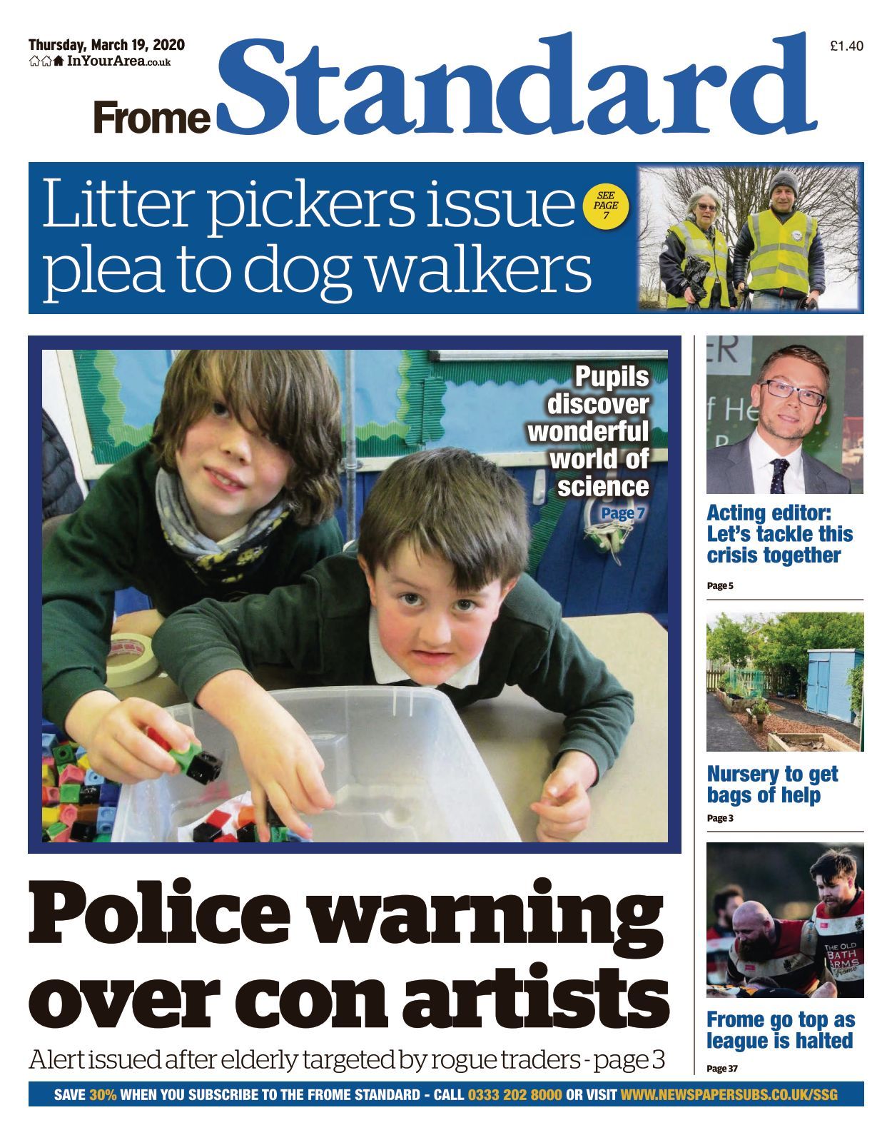 Frome Standard - 2020-03-19