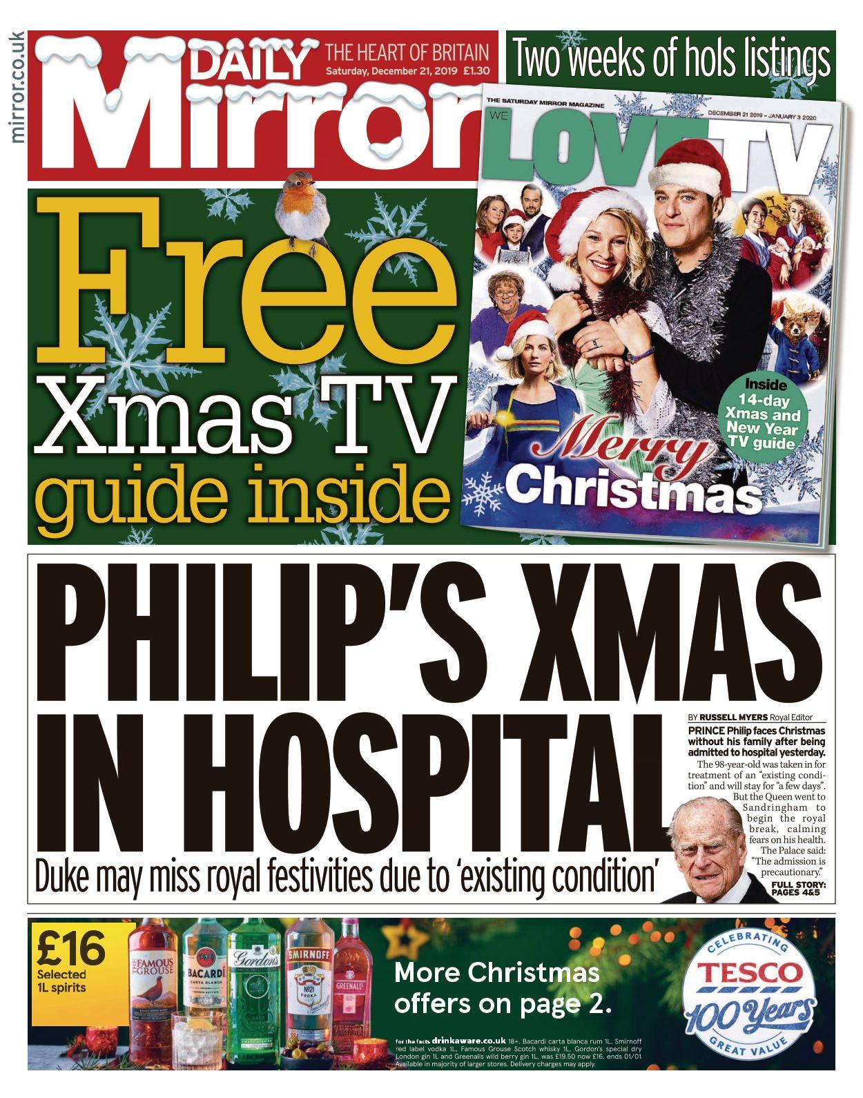 Daily Mirror - 2019-12-21