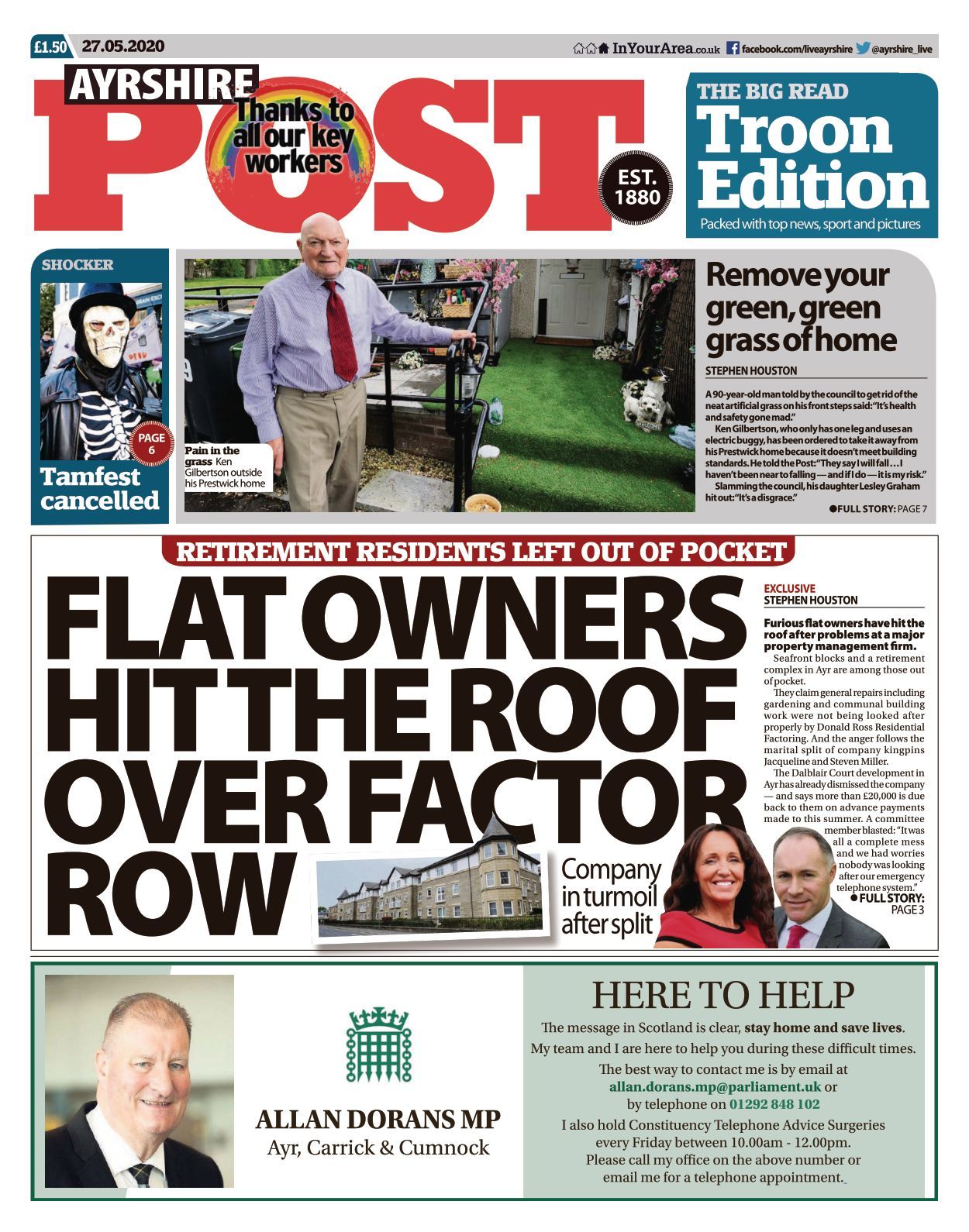 Ayrshire Post Troon - 2020-05-27