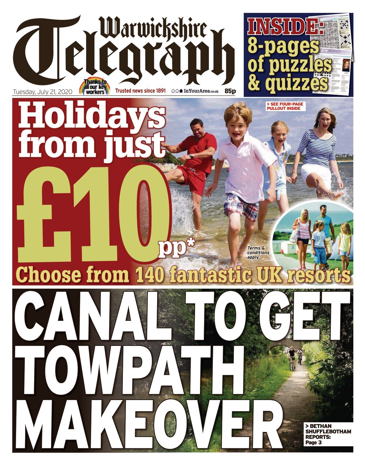 Warwickshire Telegraph - 2020-07-21