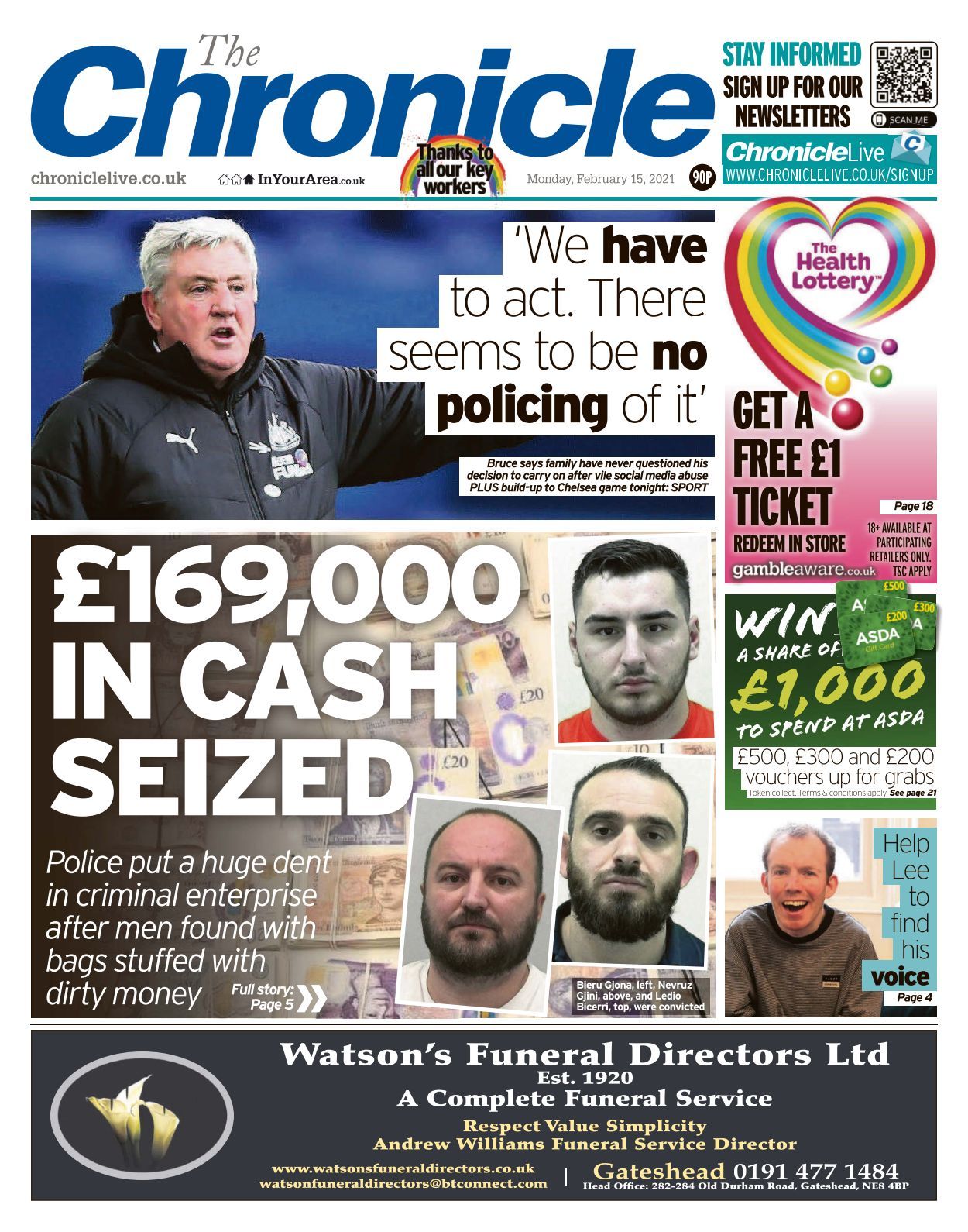 Newcastle Chronicle - 2021-02-15