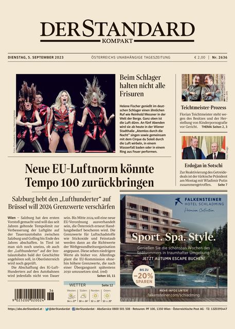 DER STANDARD Kompakt - 2023-09-05
