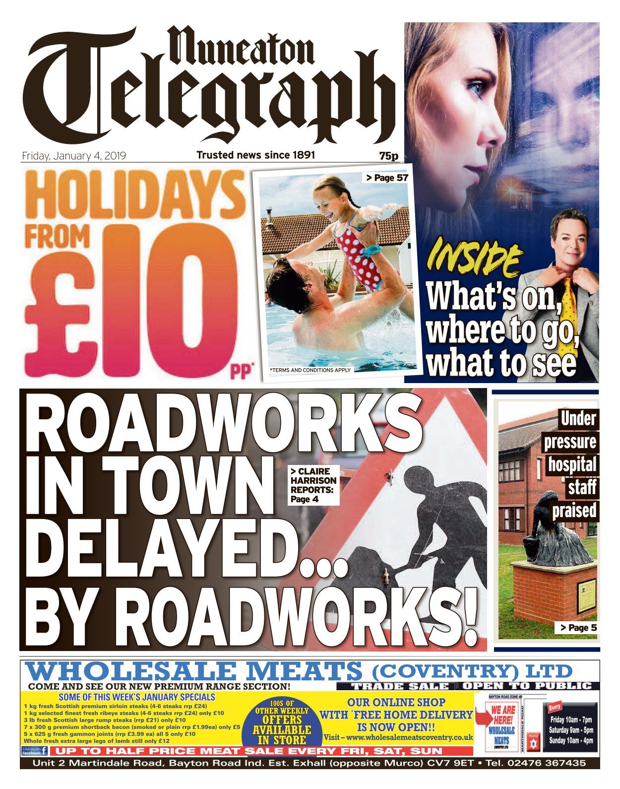 Nuneaton Telegraph - 2019-01-04