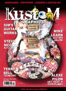 Pinstriping & Kustom Graphics Magazine - issue 91