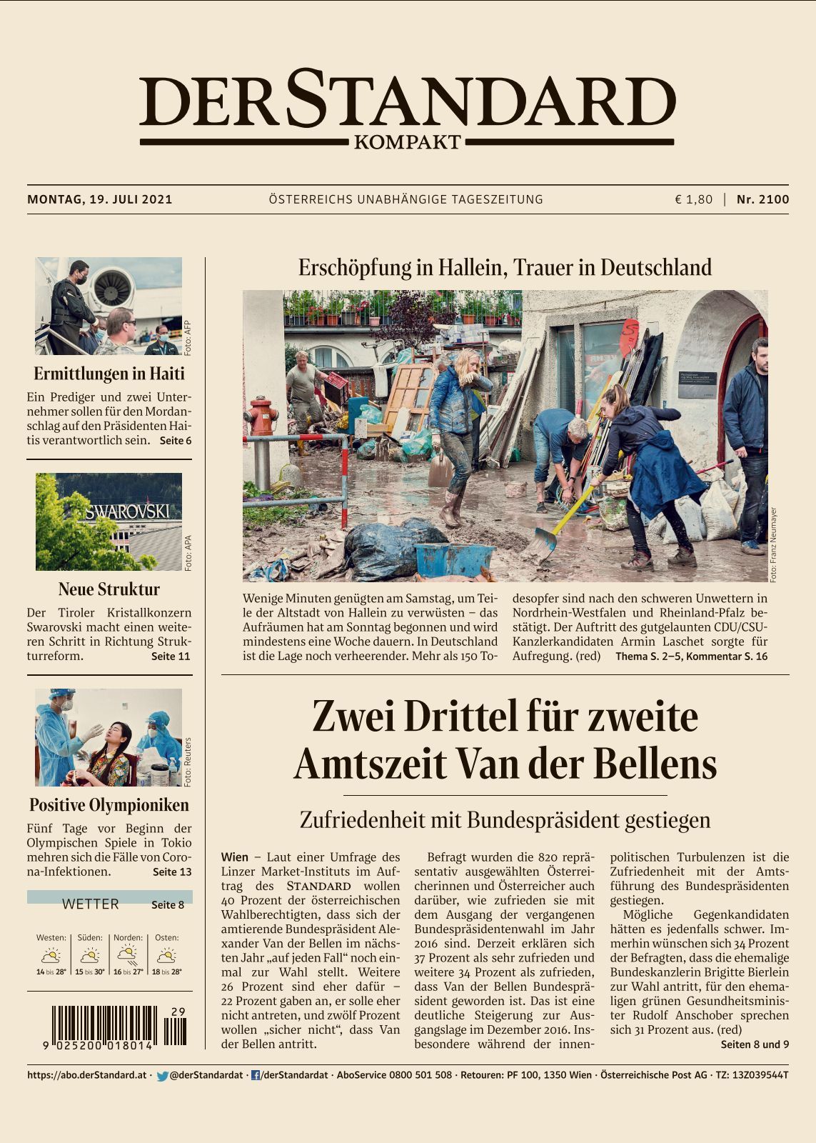 DER STANDARD Kompakt - 2021-07-19