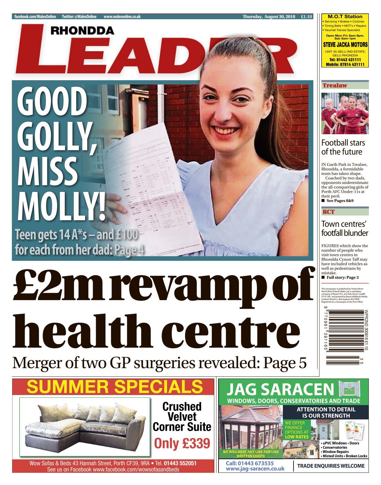 Rhondda Leader - 2018-08-30