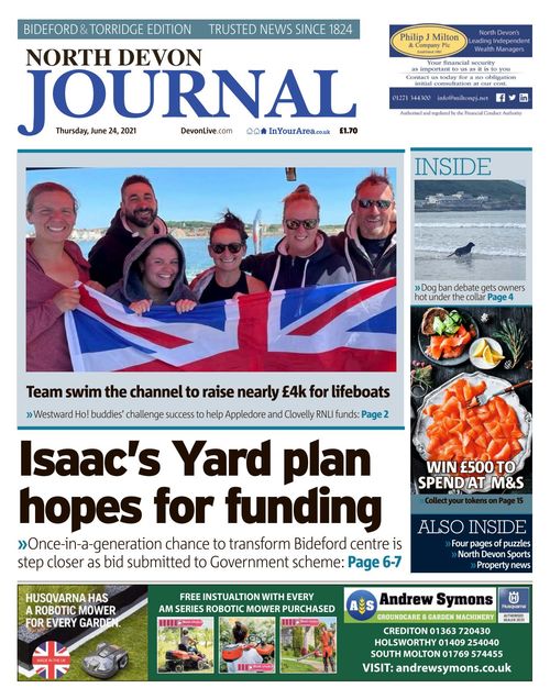 North Devon Journal Bideford - 2021-06-24