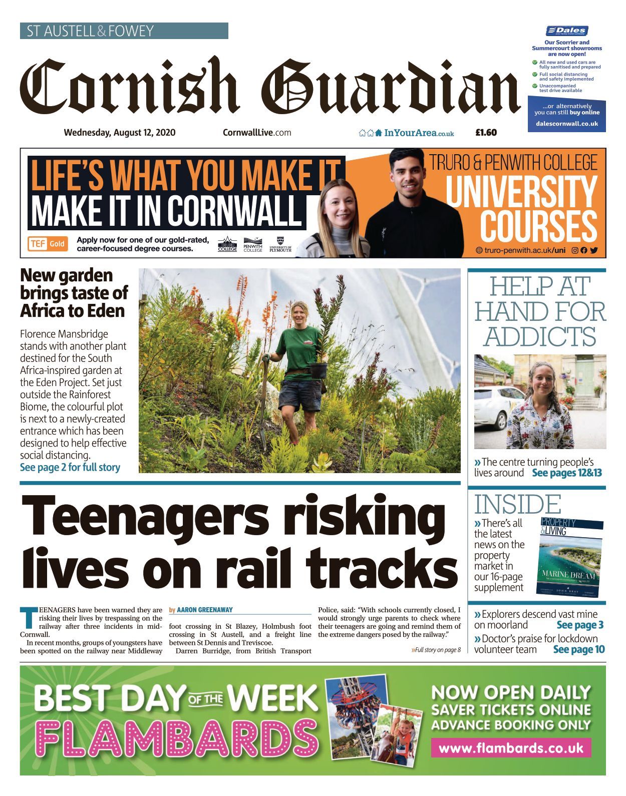 Cornish Guardian St Austell - 2020-08-12